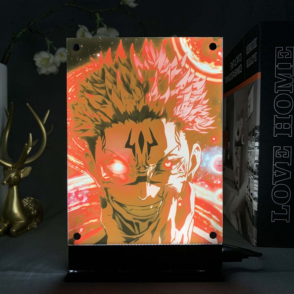 Ryomen Sukuna two sided LED (Jujutsu Kaisen) – Tokileds